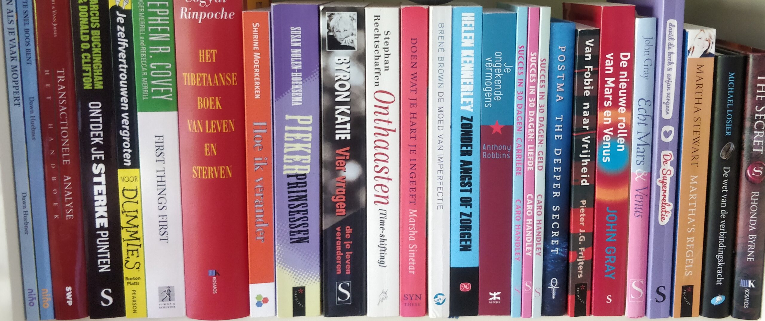 Boekenlijst - Wendy Borst - Lifecoach- & businesscoach