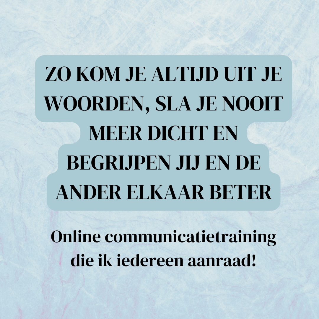 Communiceren kun je leren (in elke situatie) - Wendy Borst - Lifecoach ...